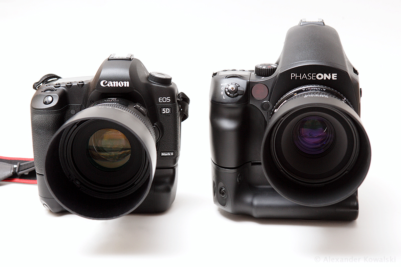 AK Photo Art - Verlgeich Phase One mit Canon 5D MkII